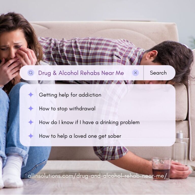 Drug And Alcohol Rehab Near Me All In Solutions